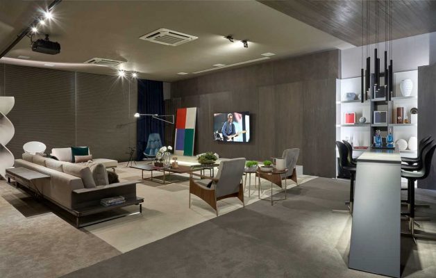 The Contemporary Fusion Decor Of Living Room Interior