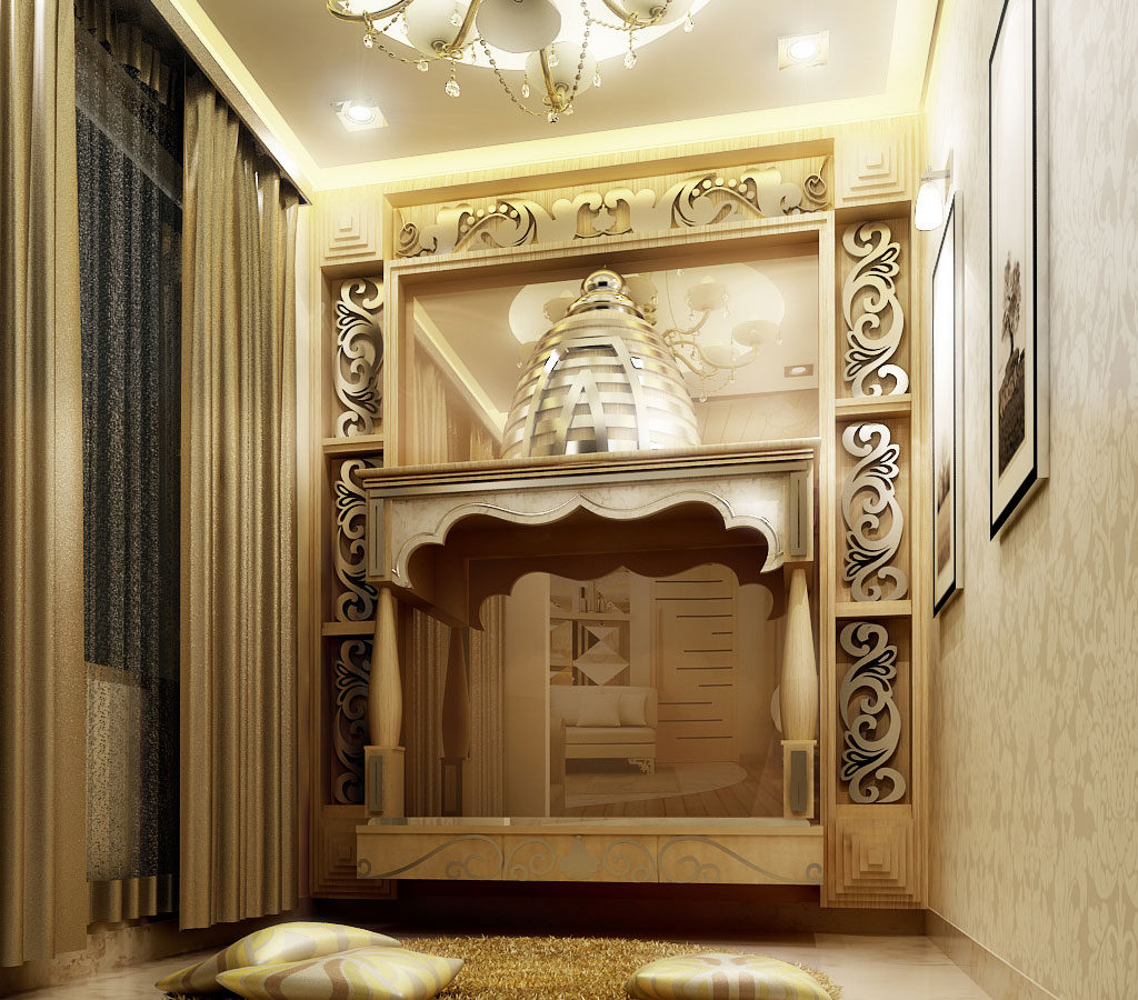 Mandir Interior Design - ANSA Interiors