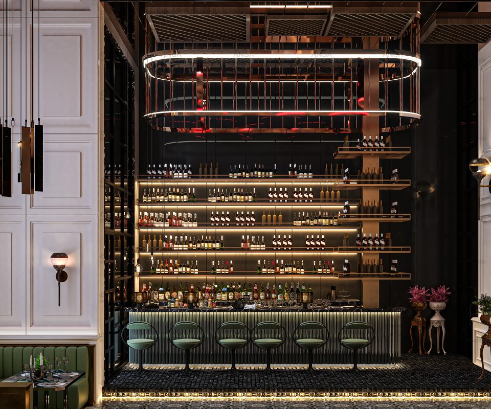 Bar Interior Design - ANSA Interiors