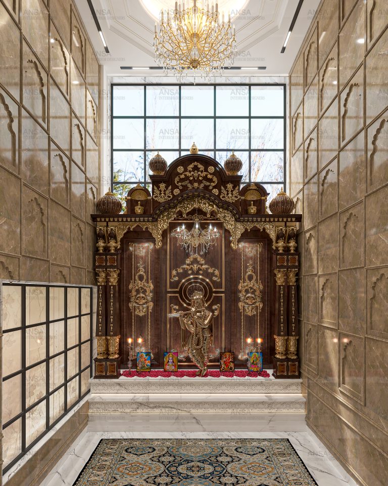 Mandir Interior Design - ANSA Interiors