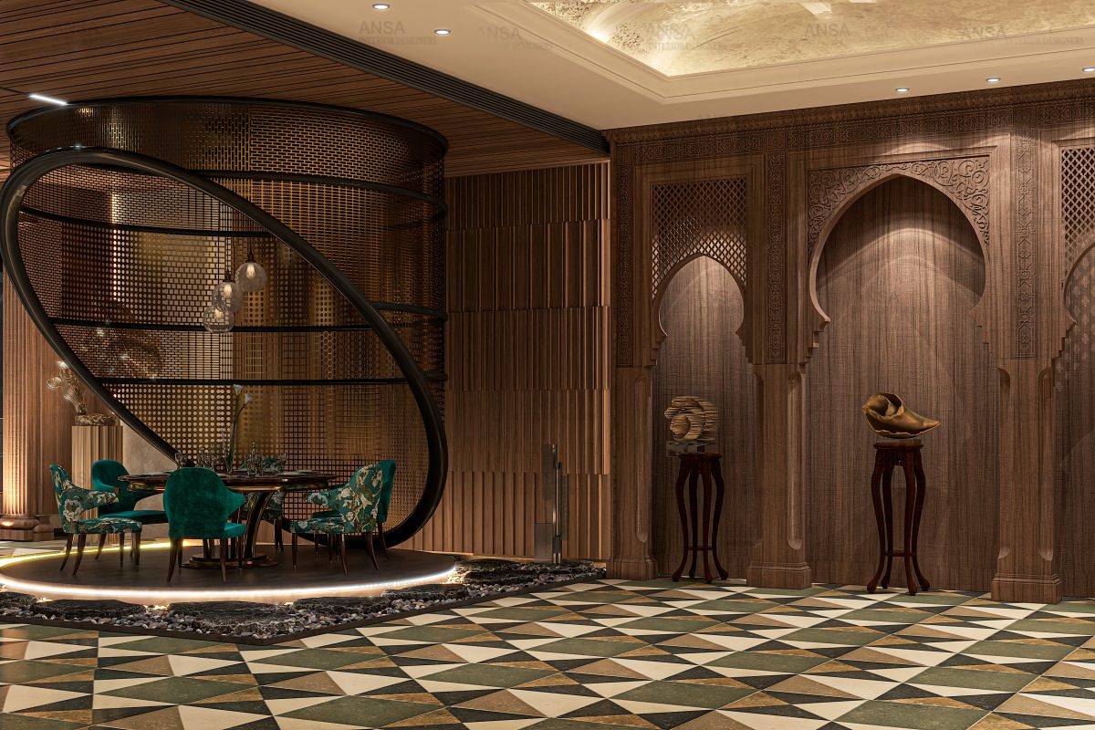 Dining Room Interior Design Portfolio | ANSA Interiors