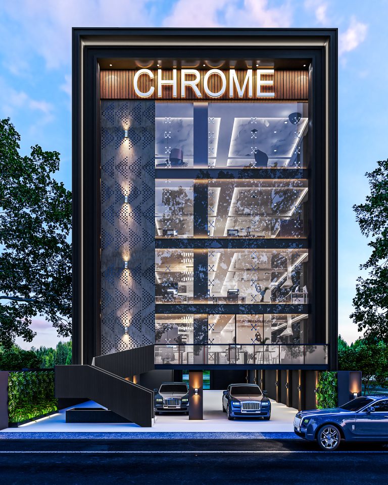 Commercial Facade Design - ANSA Interiors