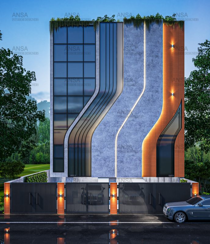 Commercial Facade Design - ANSA Interiors