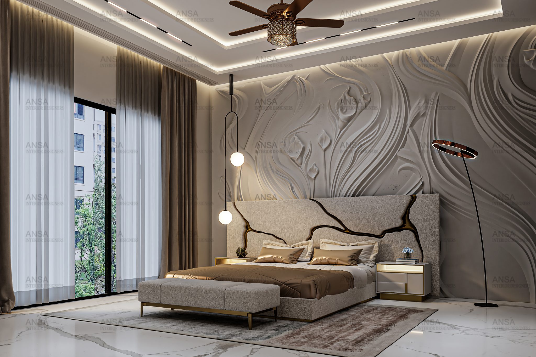 Bedroom Interior Design - ANSA Interiors