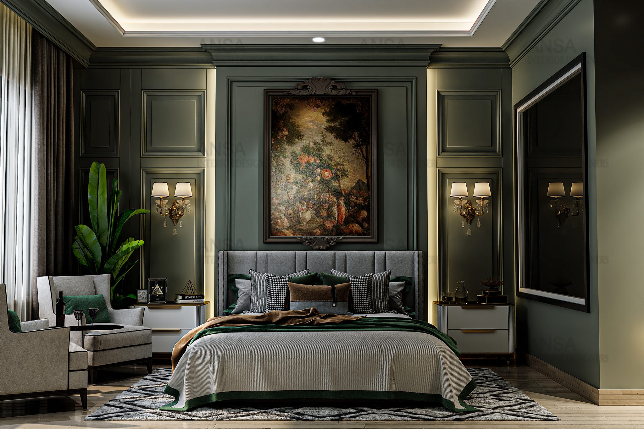 Bedroom Interior Design - ANSA Interiors