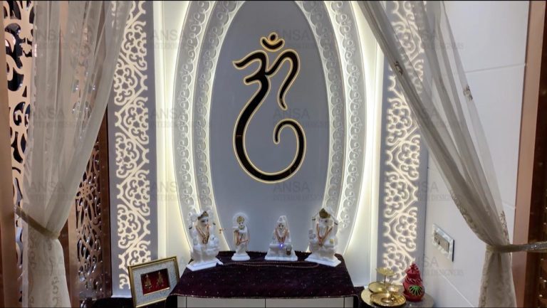 Top 6 Mandir Interior Designing Tips | ANSA Interiors